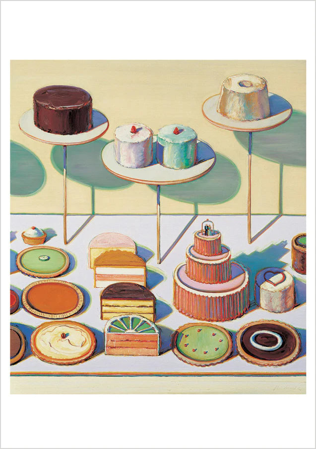 Wayne Thiebaud: Confections Boxed Notecard Assortment – Wadsworth Atheneum