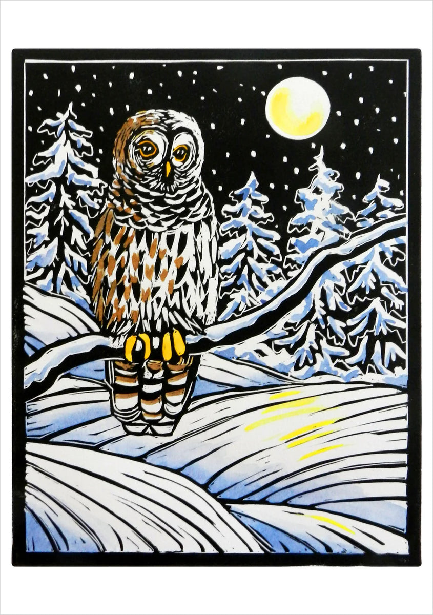 Molly Hashimoto: Winter Birds Boxed Holiday Cards – Wadsworth Atheneum